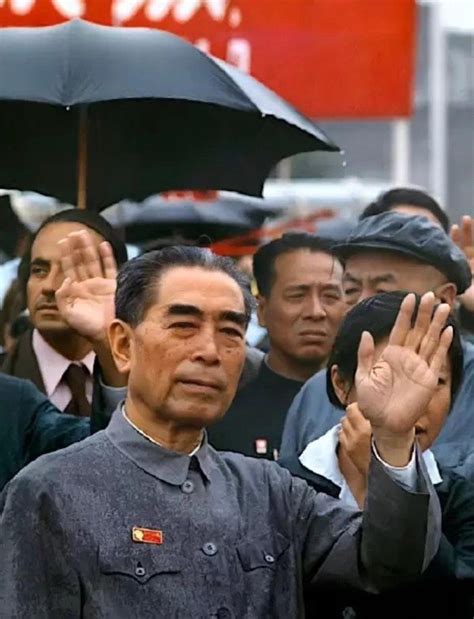 一张清晰的周总理照片，一代伟人慈祥的面孔