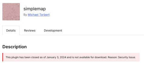 Wordfence And Wpscan Falsely Claim Closed Wordpress Plugin Contains
