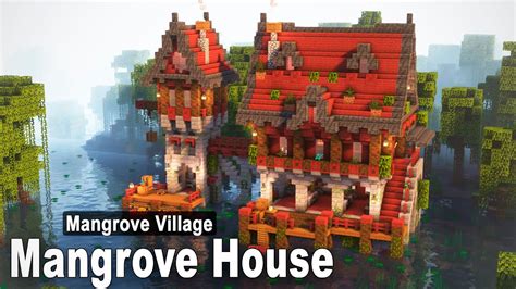 Minecraft How To Build A Mangrove House Easy Tutorial Youtube
