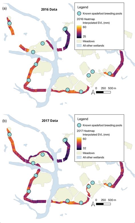 Interpolated Heatmap Of Eastern Spadefoot Scaphiopus Holbrookii