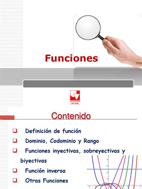 Tema 3 Conceptos De Funciones Pdf Función Matemáticas Lógica