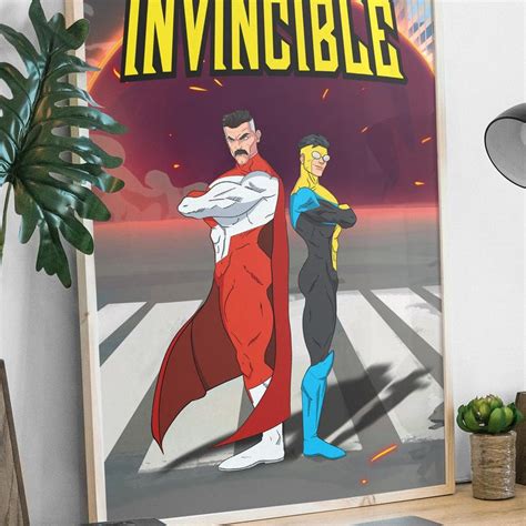 Invincible Posters Etsy