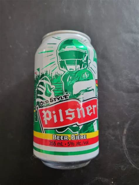 Pull Tab Molson Brewery Old Style Pilsner Sask Roughriders Cfl 110 Yrs
