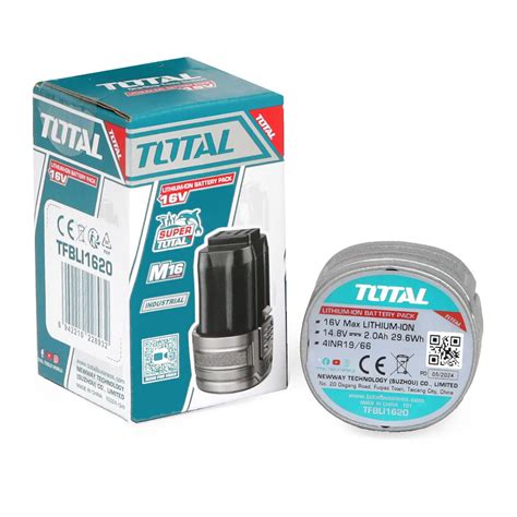 Total Li Ion 16v 20ah Battery Pack M16 Tfbli1620