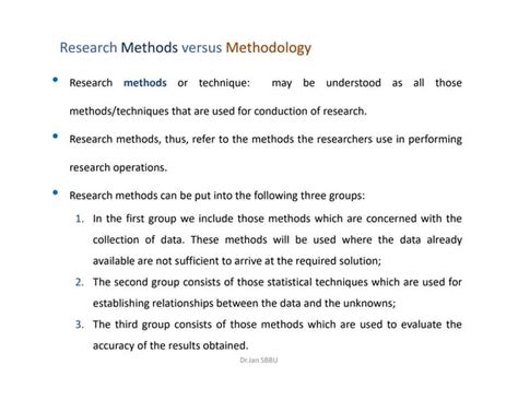 13 Method Vs Methodologies Pdf