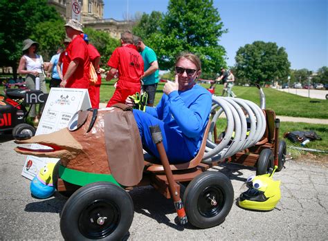 Homemade Soap Box Derby Car