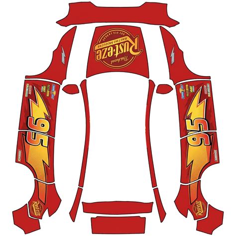 Lightning Mcqueen Tesla Wrap Gallery