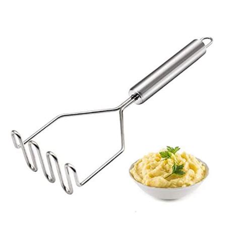 Miyuadkai Potato Mashers Potato Mashers Stainless Steel Easy To Clean