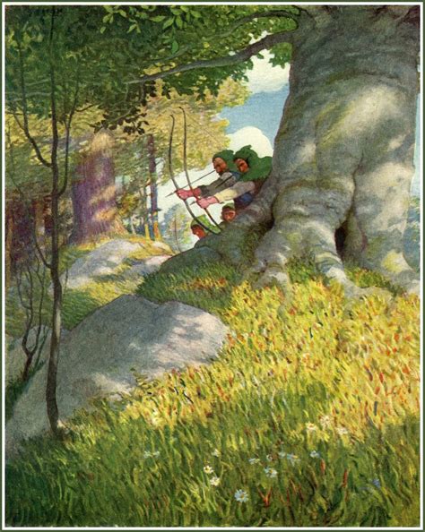 Robin Hood 1917 Illustration By Nc Wyeth A Photo On Flickriver