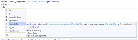 Produce Intellisense Comments From Winmd Custom Attributes · Issue 804 · Microsoftcppwinrt