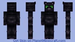 Black Cat Minecraft Skin