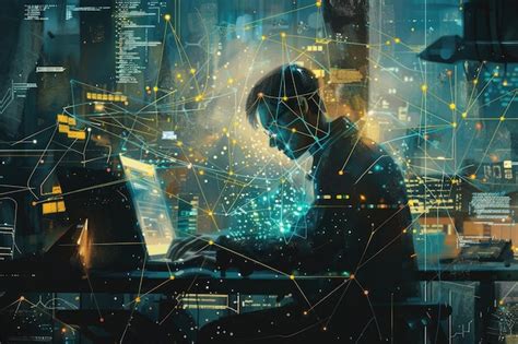 Illustration Of Coding Connections And Bright Ideas From Ceos Premium