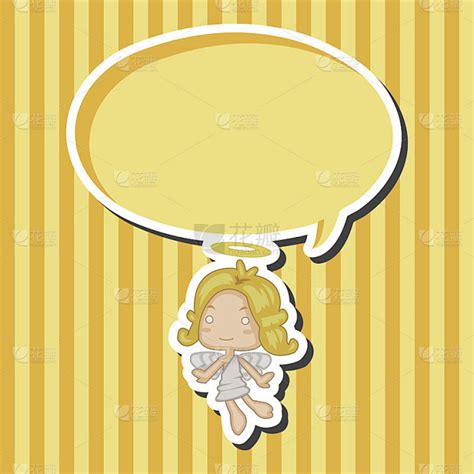 天使主题元素向量，eps