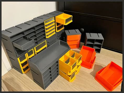 🤏 Modular Storage System Hobby And Workshop Small Parts Storage・ Stl