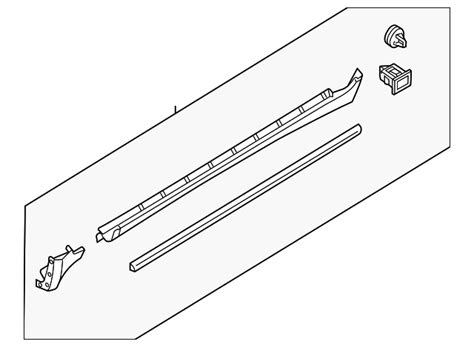39812407 Rocker Molding 2013 2014 Volvo Xc90 Oem Euro Parts