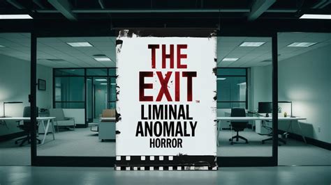 The Exit Liminal Anomaly Horror For Nintendo Switch Nintendo