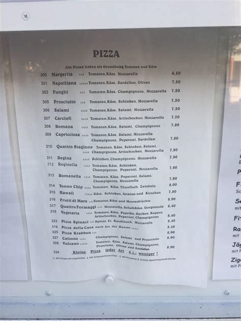 Classico Pizzeria Menu Volunteer Hub
