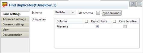 Configuring The Components Talend Components Help