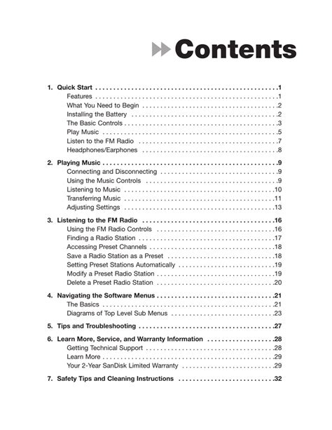 Sandisk Sansa E140 Owner Manual Manualzz