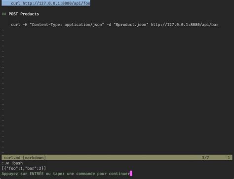 Vim Setting Up Curl Much Like Postman Stack Overflow