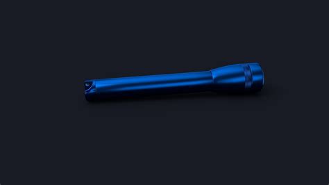 Blue Flashlight 3d Model Turbosquid 1975088