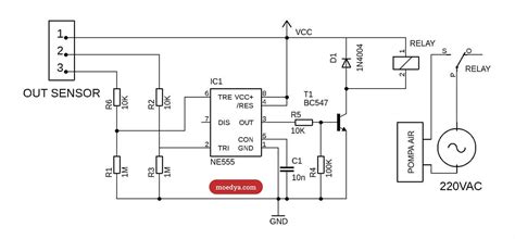 Membuat Rangkaian Pengisian Bak Air Otomatis Pada Pompa Air Moedya