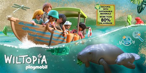 Wildtopia Η πρώτη σειρά Playmobil από ανακυκλωμένο πλαστικό