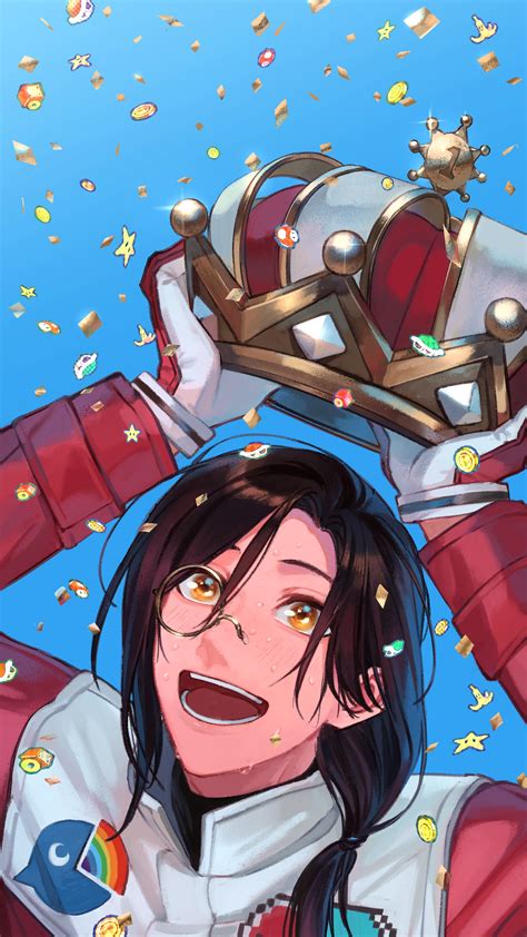 Shellin Burgundy Nijisanji And 2 More Drawn By Moon88sun Danbooru