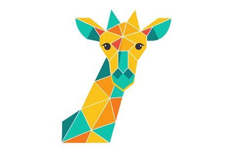 Vector De Diseño De Retratos Geométricos De Koalas Vector Premium