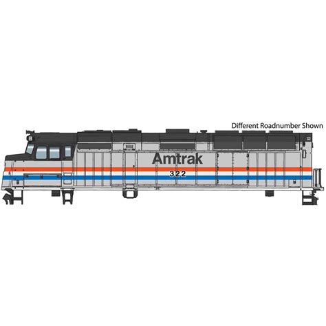 Ho Emd F40ph Dccr Amtrak Ii 268