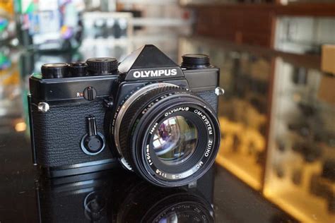 Olympus Om 1 Black Zuiko 50mm F18 Mc Fotohandel Delfshaven Mk