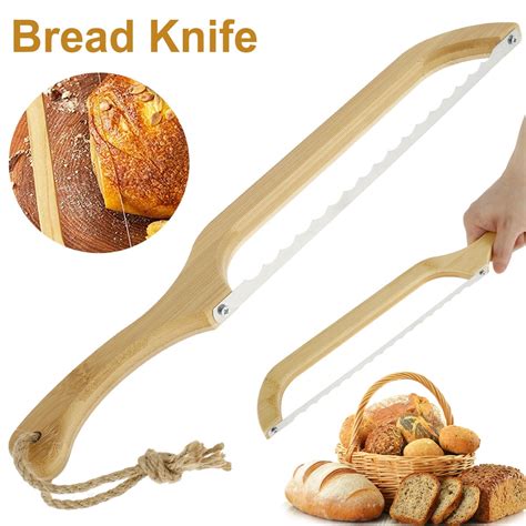 Gorawre Bread Knife Bread Bow Knife Bagel Cake Knife Bread Knife For Homemade Bread 15 7