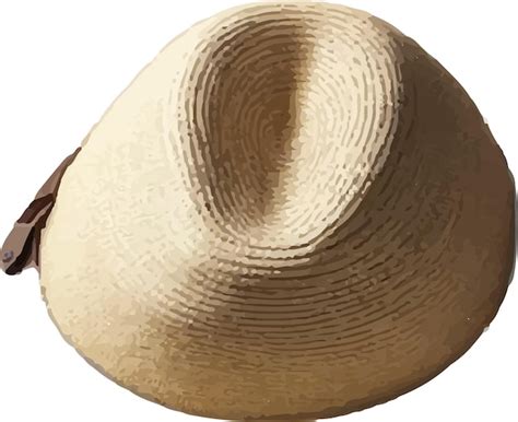 Premium Vector Straw Hat
