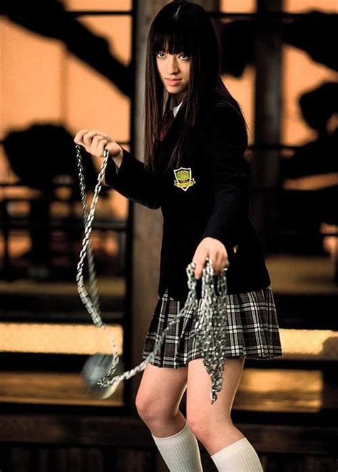 Chiaki Kuriyama As Gogo Yubari In Kill Bill Gogo Yubari Tattoo Gogo