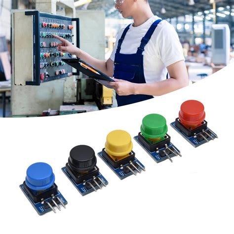 Haapeury Push Button Switch Board 3 Pin Module Large Electronic