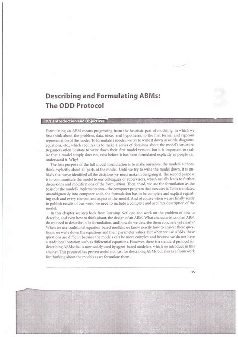 Protocollo Odd Netlogo Describing And Formulating Abms The Odd Protocollo Odd Netlogo Describing And Formulating Abms The Odd