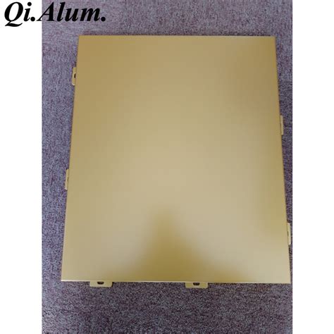 Pvdf Aluminum Solid Panel For Curtain Wallfaçade Decorative Metal Wall