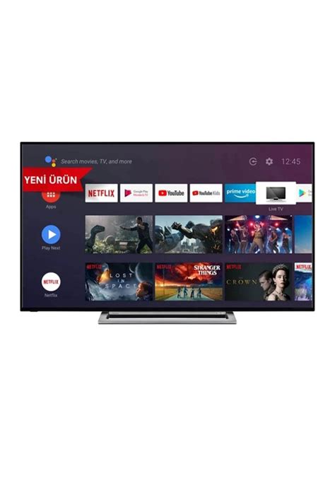Toshiba 65UA3D63DT 65" 165 Ekran Uydu Alıcılı 4K Ultra HD Android Smart ...