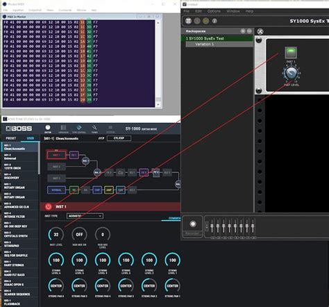 Control All Parameter Of The Boss Sy1000 Using Sysex Scripting With Gig Performer Gig