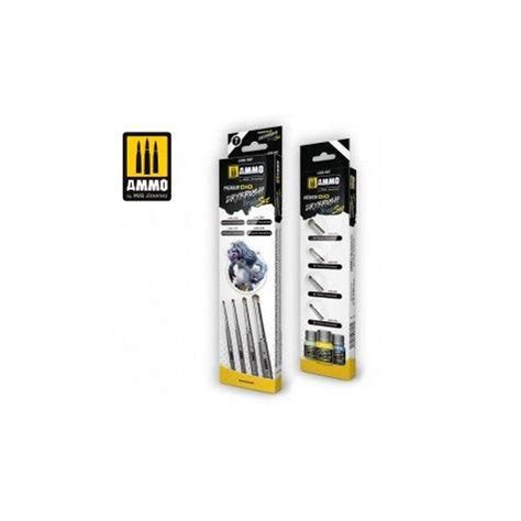 Ammo By Mig Brushes Wargaming Universe Miniature Premium Dio