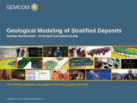 pdf geological modeling of stratified deposits · modeling operations