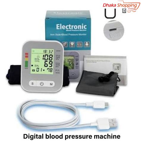 Digital Blood Pressure Machine Bp Machine Accurate Bp Check Machine