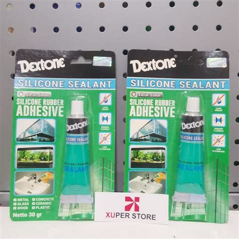 Jual Lem Dextone Silicone Rubber Adhesive Shopee Indonesia
