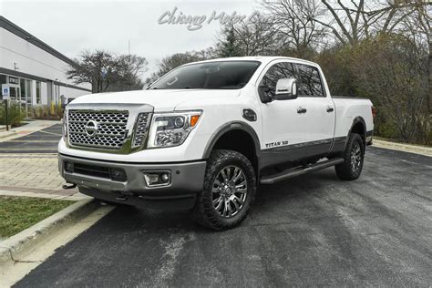 Used 2018 Nissan Titan Xd Platinum Reserve 4x4 Crewcab Pickup Cummins
