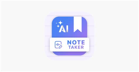 ‎ai transcribe notes assistant على app store