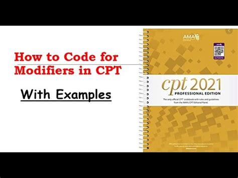 How To Code For Modifers In CPT Medical Coding With Examples YouTube