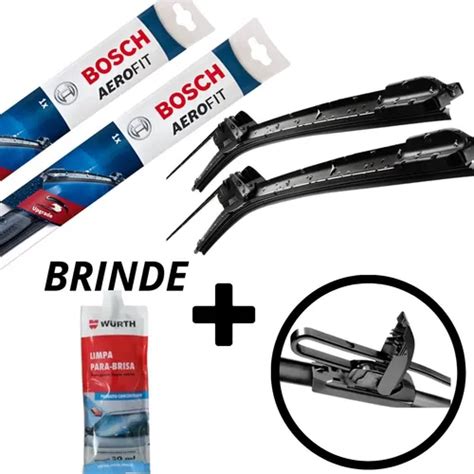 Palheta Limpador Pararbisa Original Bosch Aerofit Silicone Parcelamento Sem Juros