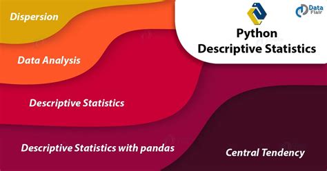 Python Descriptive Statistics Measuring Central Tendency And Variability Dataflair