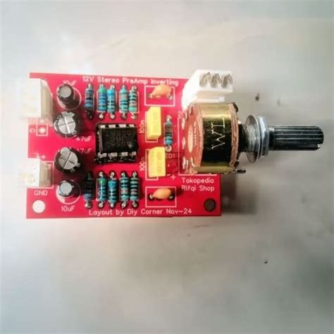12v Dc Stereo Inverter Preamp Buffer Shopee Malaysia