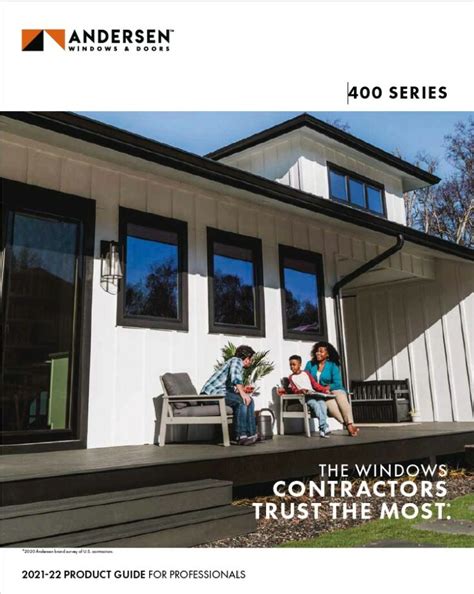 Download Andersen Window And Doors 2024 Product Catalogs Available At